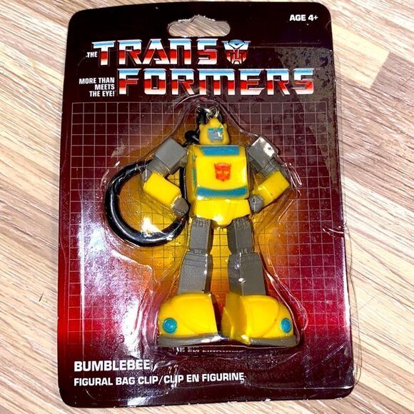 Hasbro | Toys | Bumblebee Transformer Movie Backpack Keychain Bag Clip ...